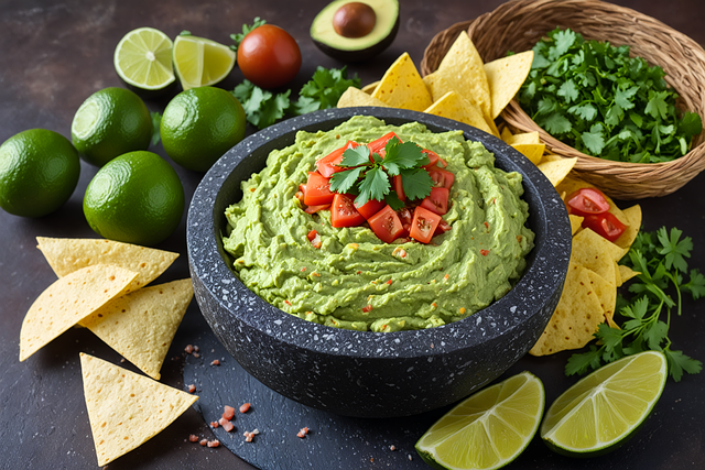 Download Ai Generated, Guacamole, Avocado Dip. Royalty-Free Stock ...