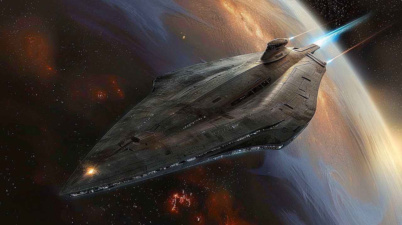 Download Science Fiction, Spaceship, Futuristic. Royalty-Free Stock ...