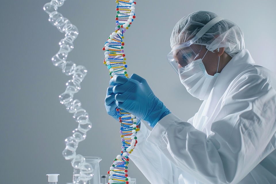 Download Geneticist, High-Tech, Lab. Royalty-Free Stock Illustration ...