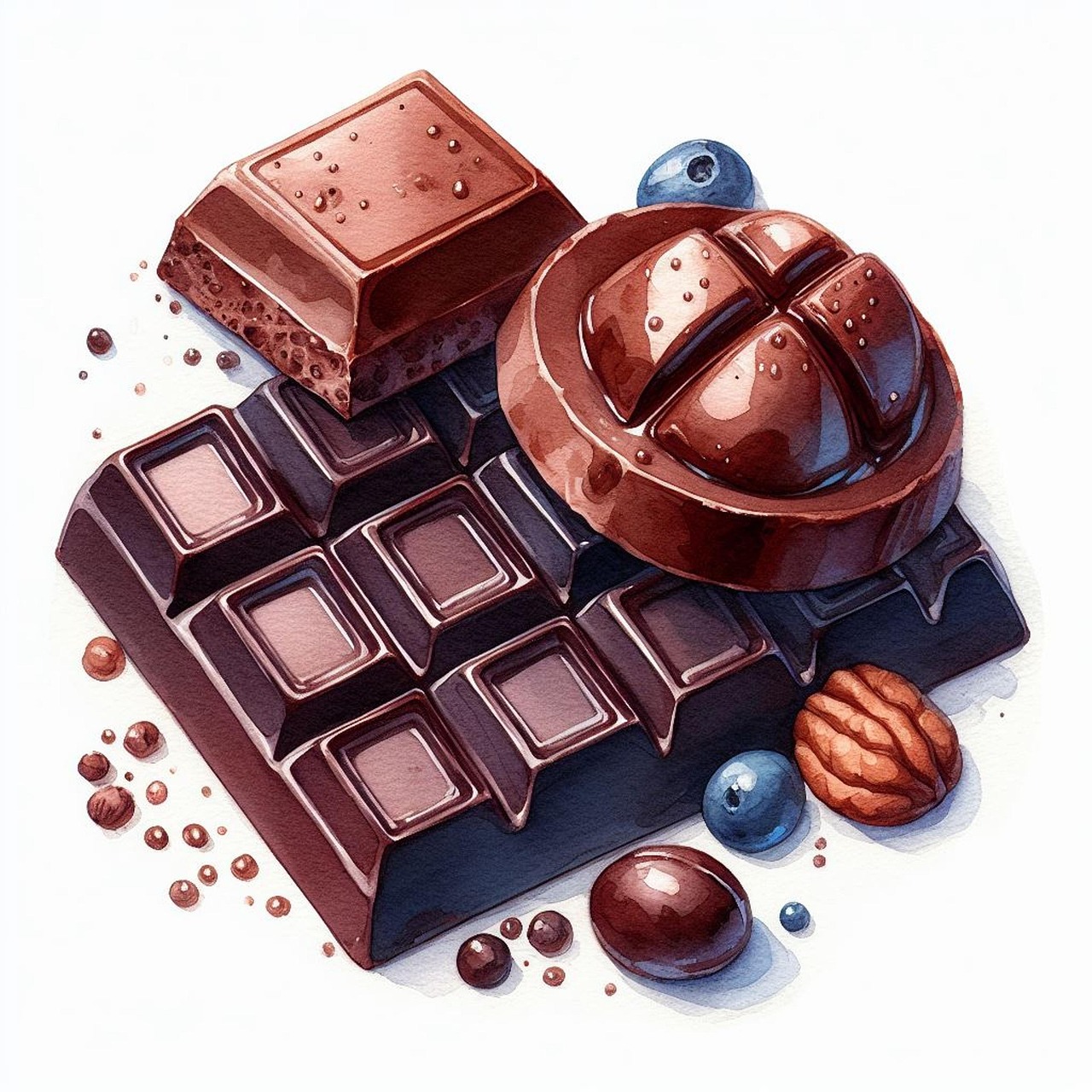 Download Food, Chocolate, Dessert. Royalty-Free Stock Illustration ...