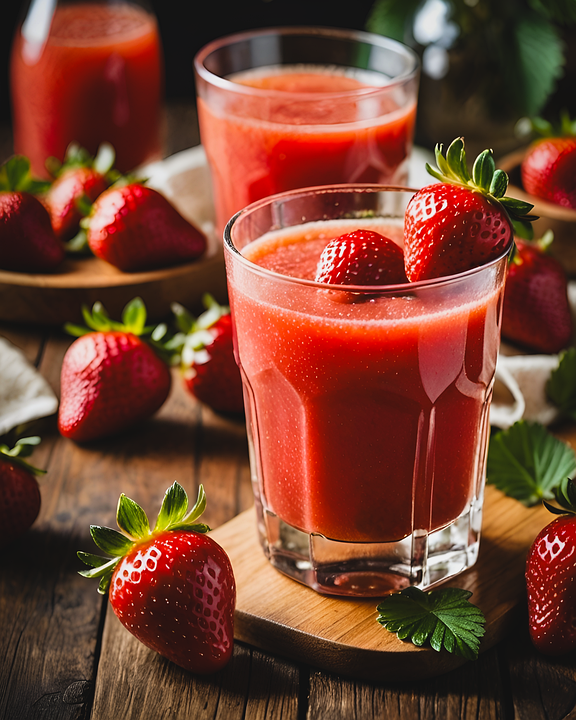 Download Strawberry Juice, Strawberries, Fruit. Royalty-Free Stock ...