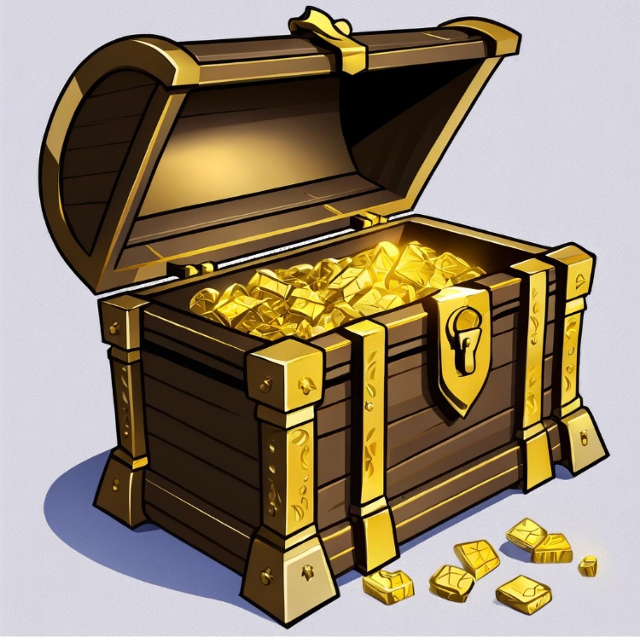 Download Ai Generated, Treasure Chest, Gold. Royalty-Free Stock Illustration Image - Pixabay