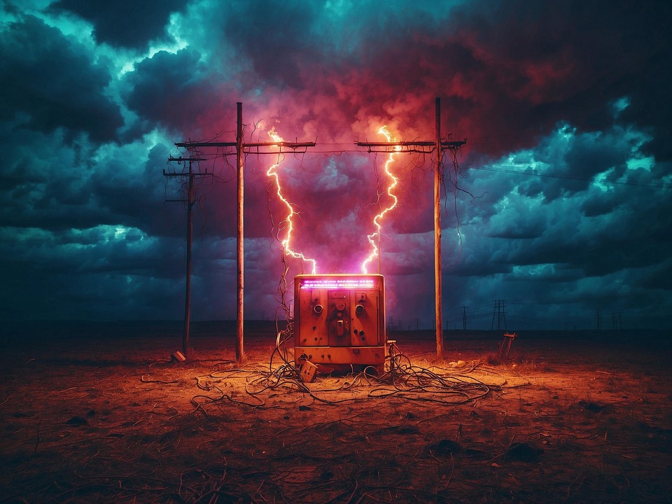 Download Electricity, Energy, Light. Royalty-Free Stock Illustration ...