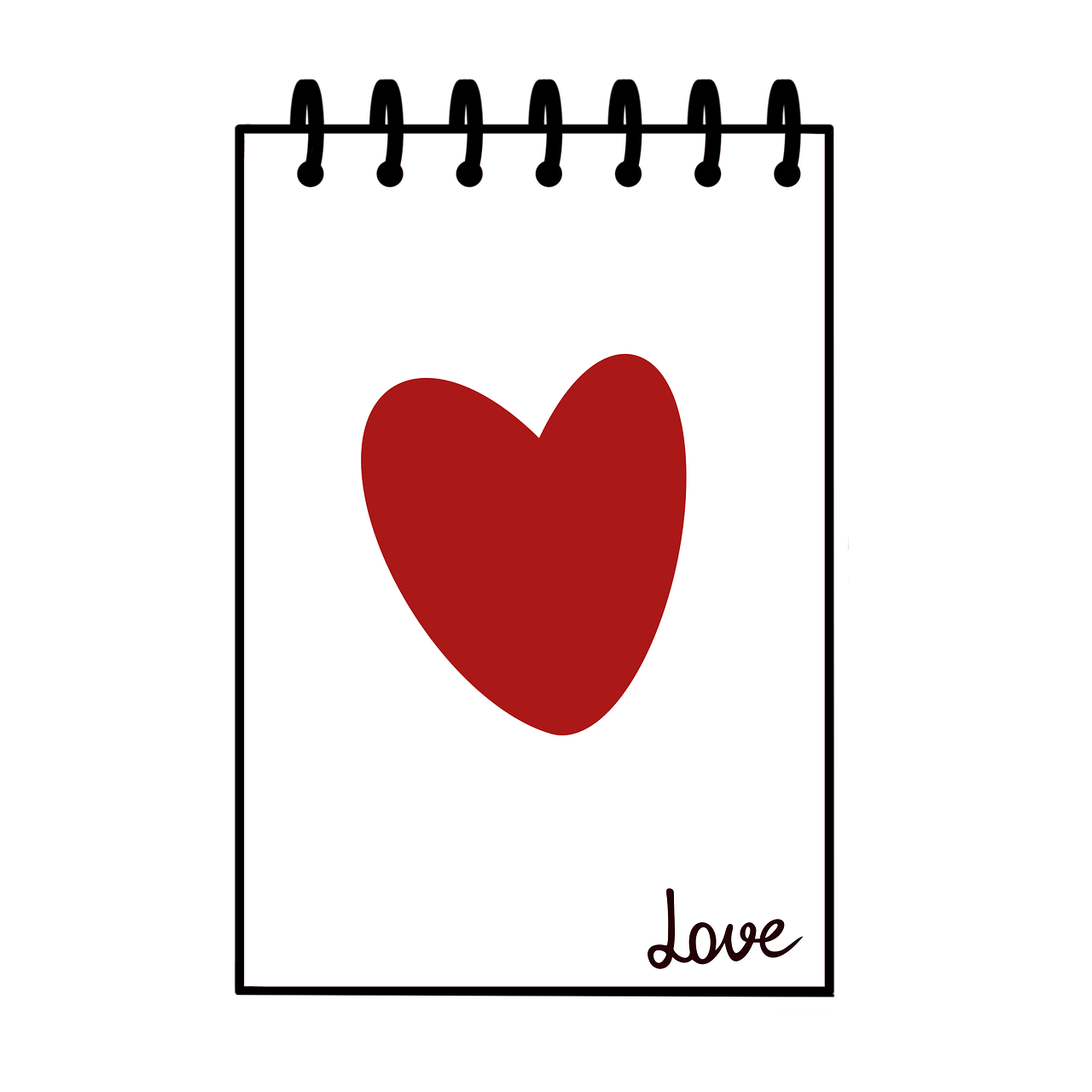 Download Love, Heart, Note. Royalty-Free Stock Illustration Image - Pixabay