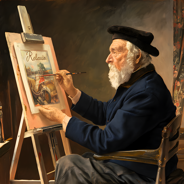 Download Ai Generated, Painter, Artist. Royalty-Free Stock Illustration ...
