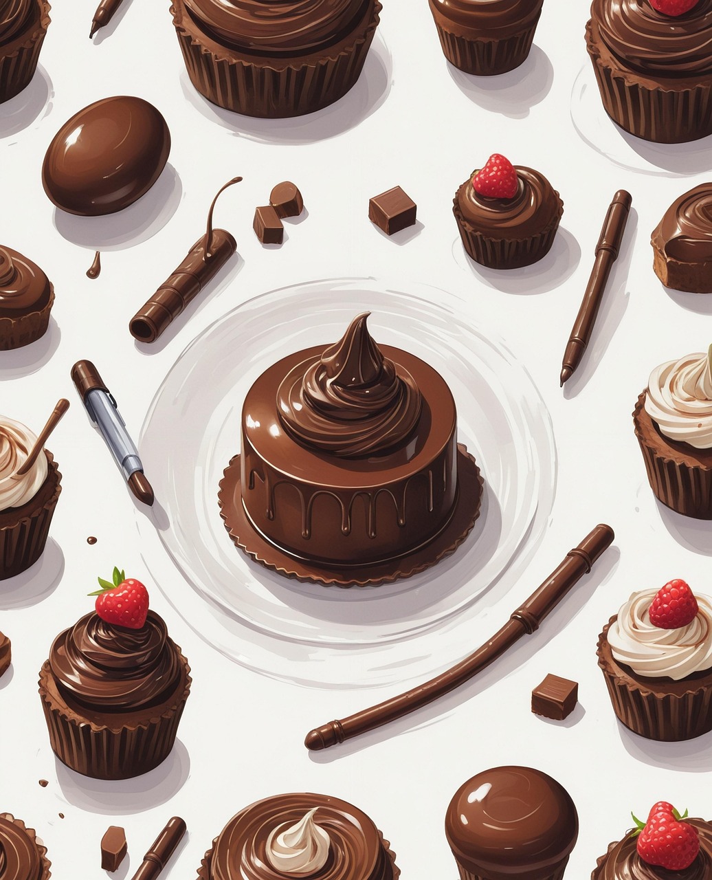 Download Ai Generated, Sweets, Chocolate. Royalty-Free Stock ...