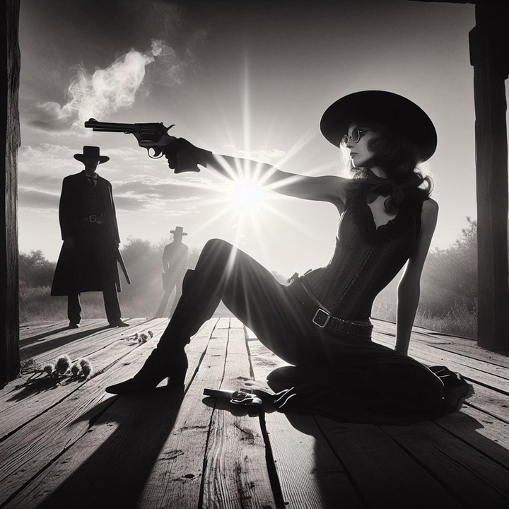 Download Ai Generated Woman Cowgirl Royalty Free Stock Illustration