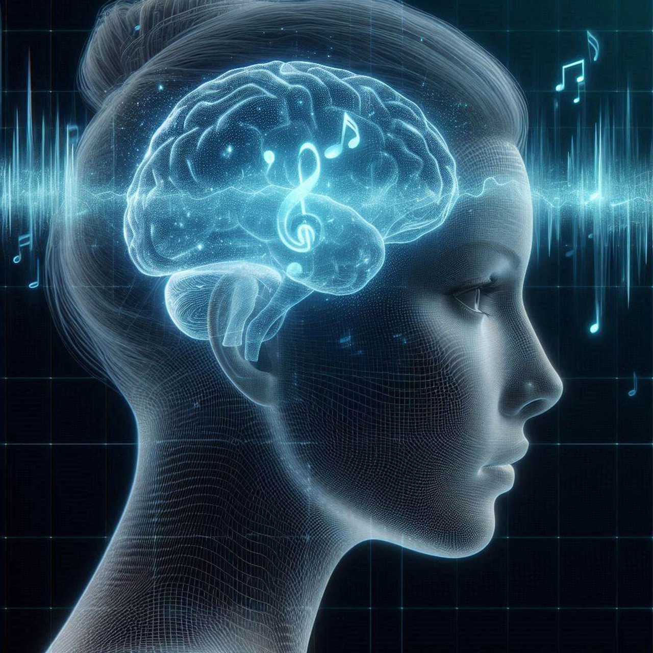 Download Ai Generated, Woman, Brain. Royalty-Free Stock Illustration ...