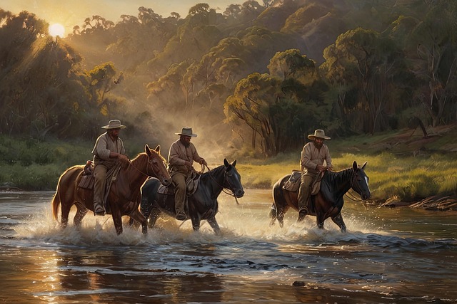 Download Stockmen, Australian Stockmen, Cowboys. Royalty-Free Stock ...