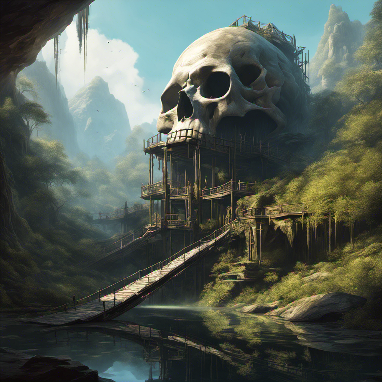 Download Fantasy, Base, Landmark. Royalty-Free Stock Illustration Image ...