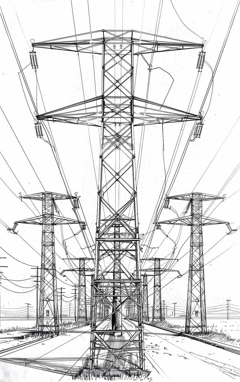 Download Power, Electricity, Transmission. Royalty-Free Stock ...