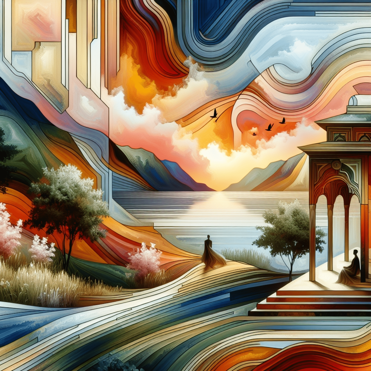 Vibrant Abstract Painting - Gambar gratis di Pixabay - Pixabay