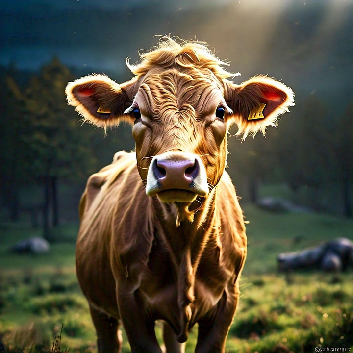 Download Ai Generated, Cow, Cattle. Royalty-Free Stock Illustration ...