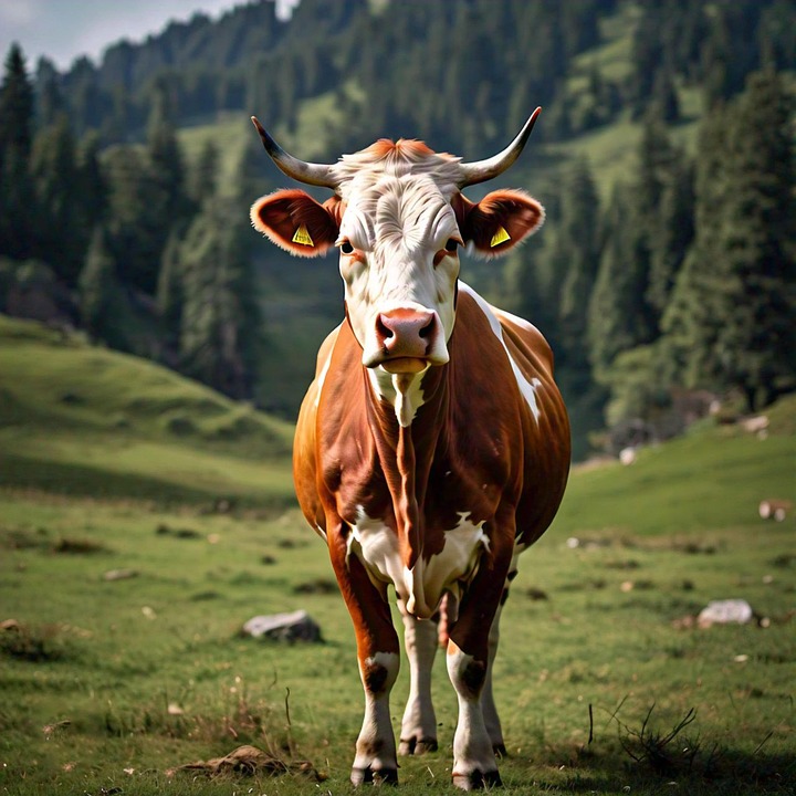 Download Ai Generated, Cow, Cattle. Royalty-Free Stock Illustration ...