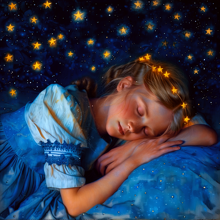 Download Girl, Dream, Stars. Royalty-Free Stock Illustration Image ...