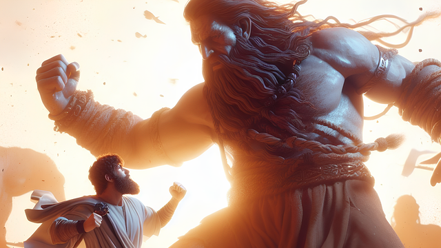Download Goliath, David, Bible. Royalty-Free Stock Illustration Image ...