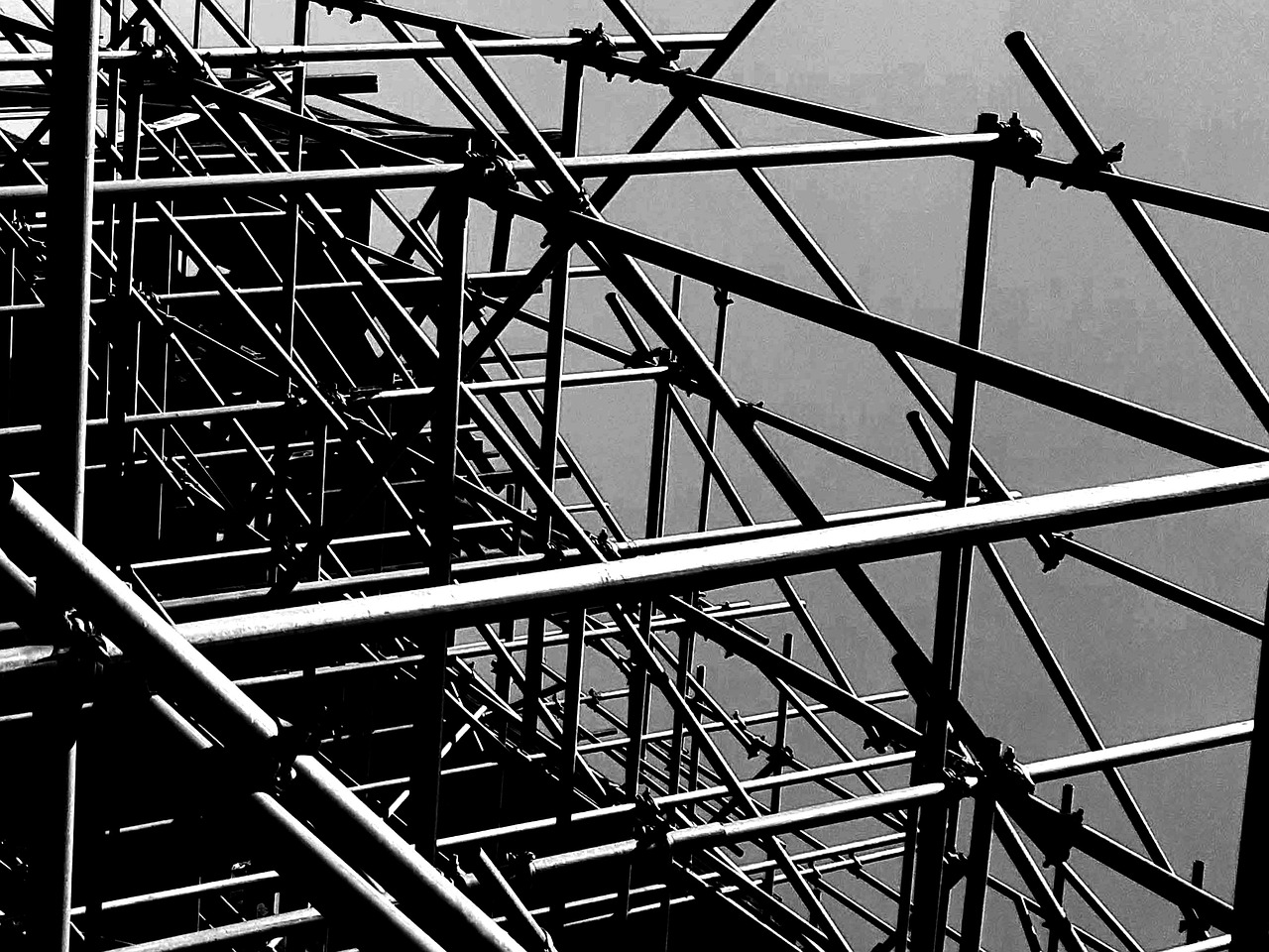 Scaffolding Construction Black - Free photo on Pixabay - Pixabay