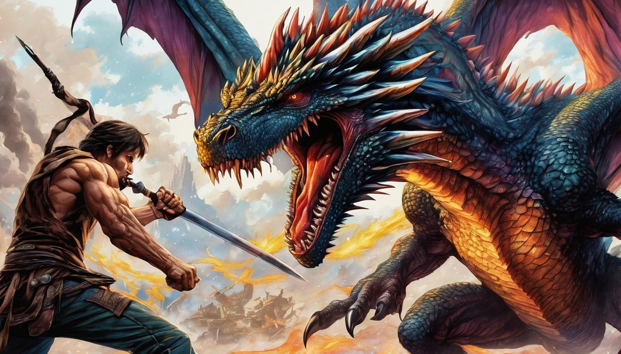 Download Dragon Slayer, Fantasy, Dragon. Royalty-Free Stock ...