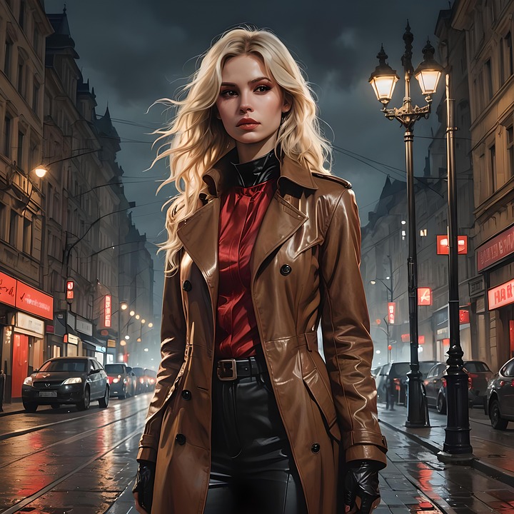Download Woman, Detective, Private Eye. Royalty-Free Stock Illustration ...