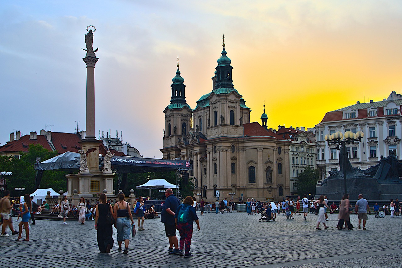 Prague City Column - Free photo on Pixabay
