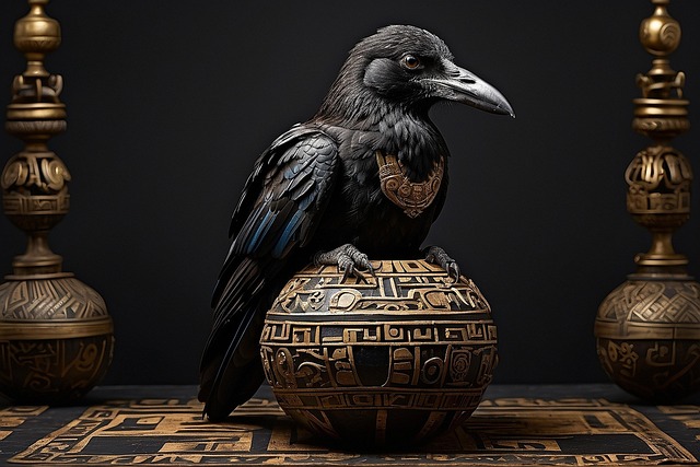 Download Ai Generated, Crow, Nature. Royalty-Free Stock Illustration ...