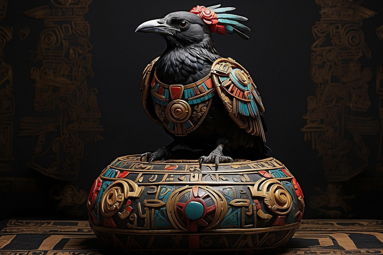 Download Ai Generated, Crow, Nature. Royalty-Free Stock Illustration ...