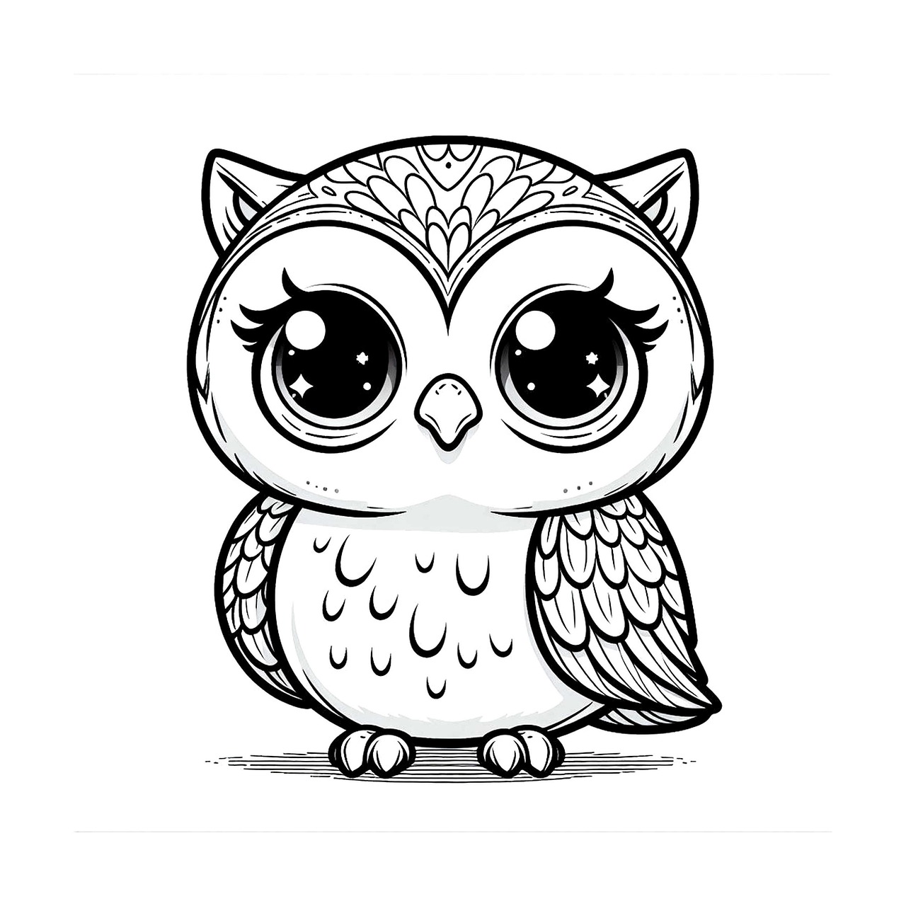 Download Coloring Pages Owl, Coloring Page Owl, Coloring Pages Owl For ...