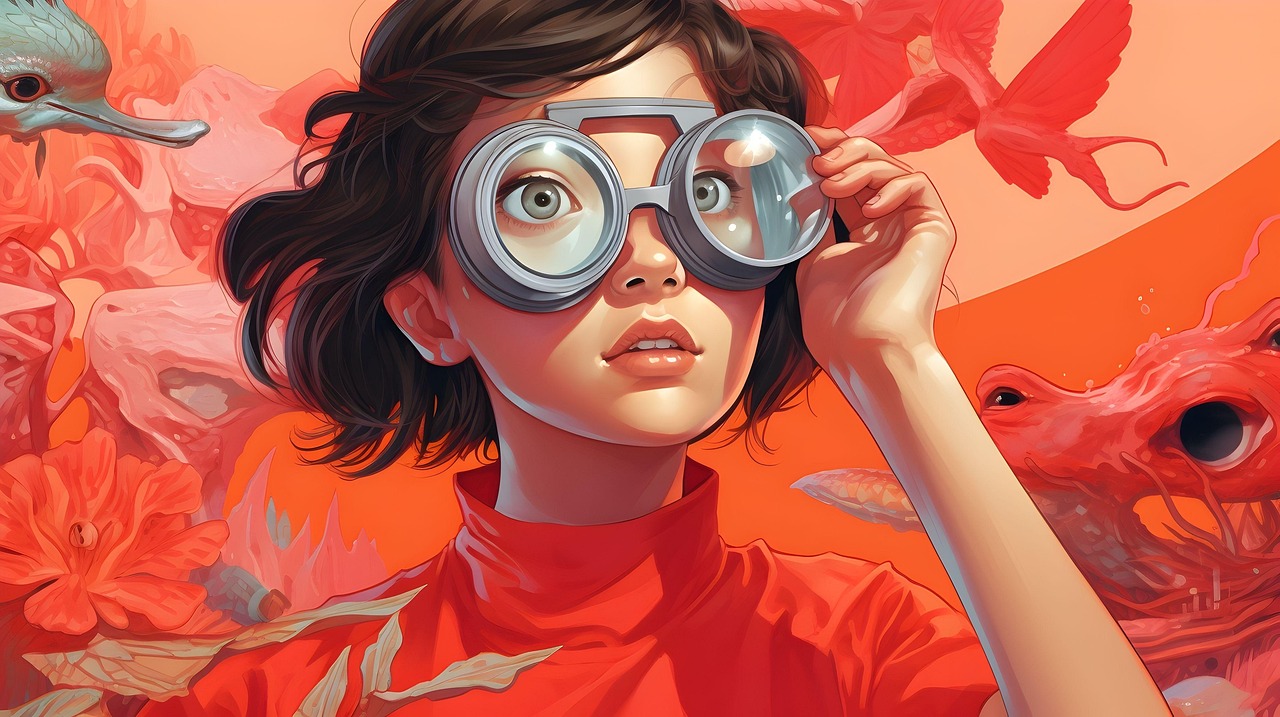 Download Girl Curious Explores Royalty Free Stock Illustration Image Pixabay
