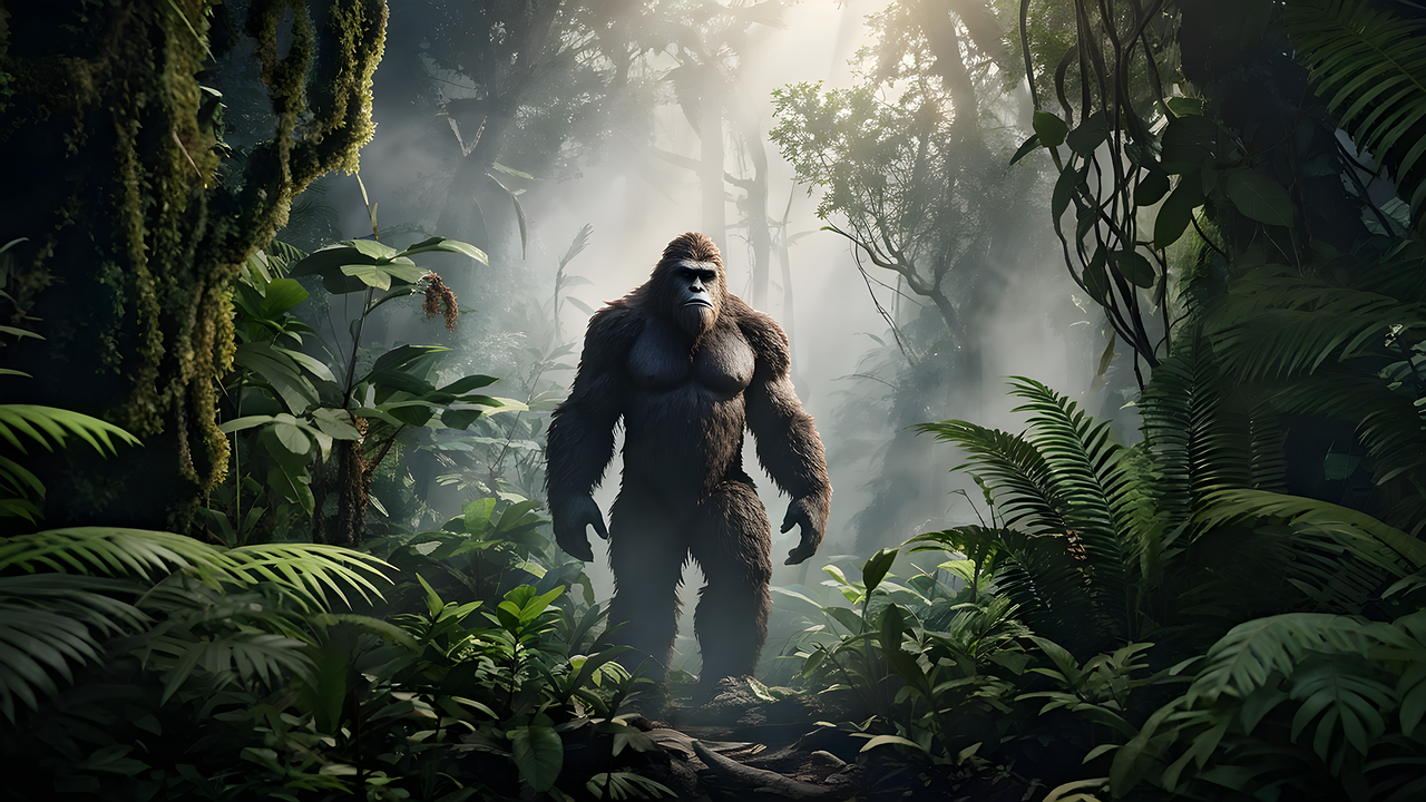 Download Ai Generated, Bigfoot, Sasquatch. Royalty-Free Stock Illustration Image - Pixabay