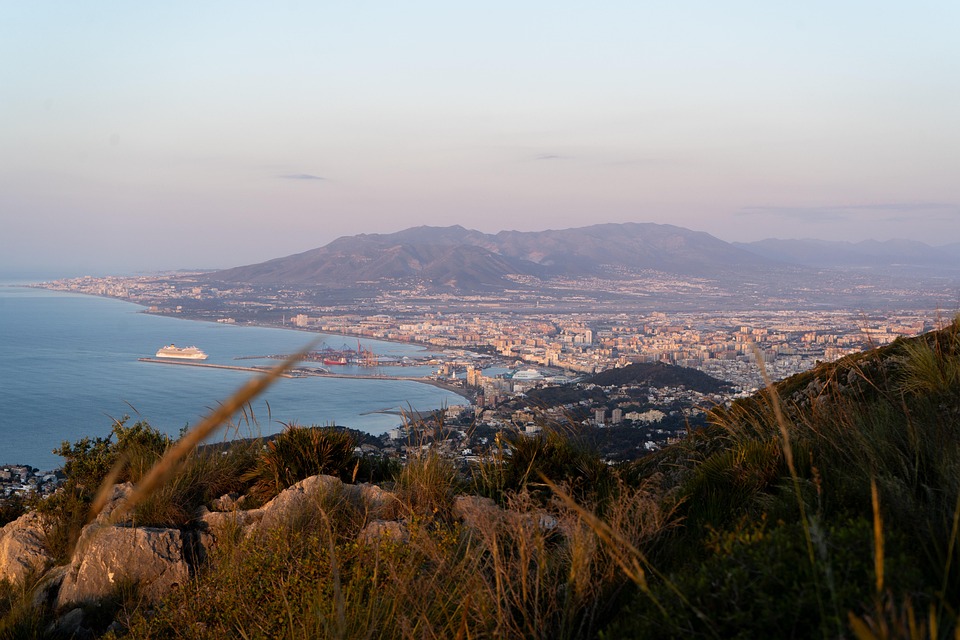 Malaga Spain Sunrise - Free photo on Pixabay