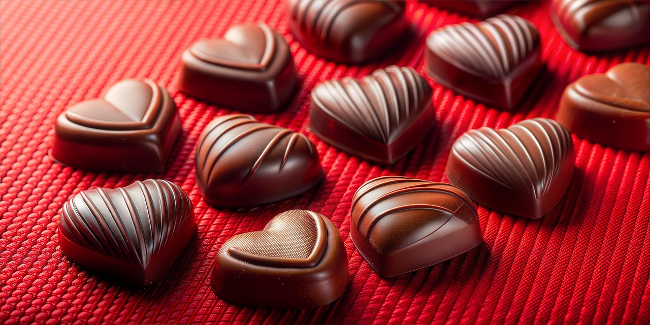 Des Chocolats En Forme De Coeur - Image gratuite sur Pixabay - Pixabay
