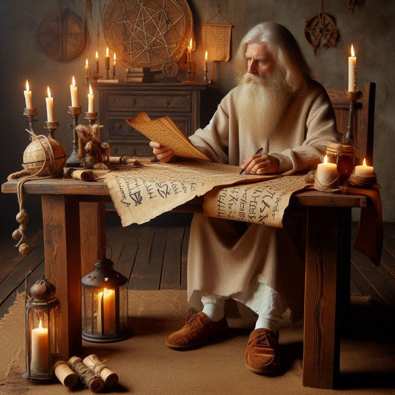 Download Man, Sorcerer, Magician. Royalty-Free Stock Illustration Image ...