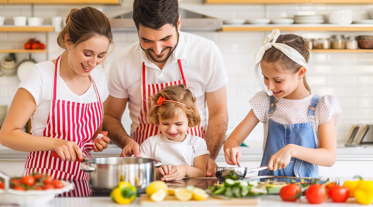 Download Family, Cooking, Kitchen. Royalty-Free Stock Illustration Image - Pixabay