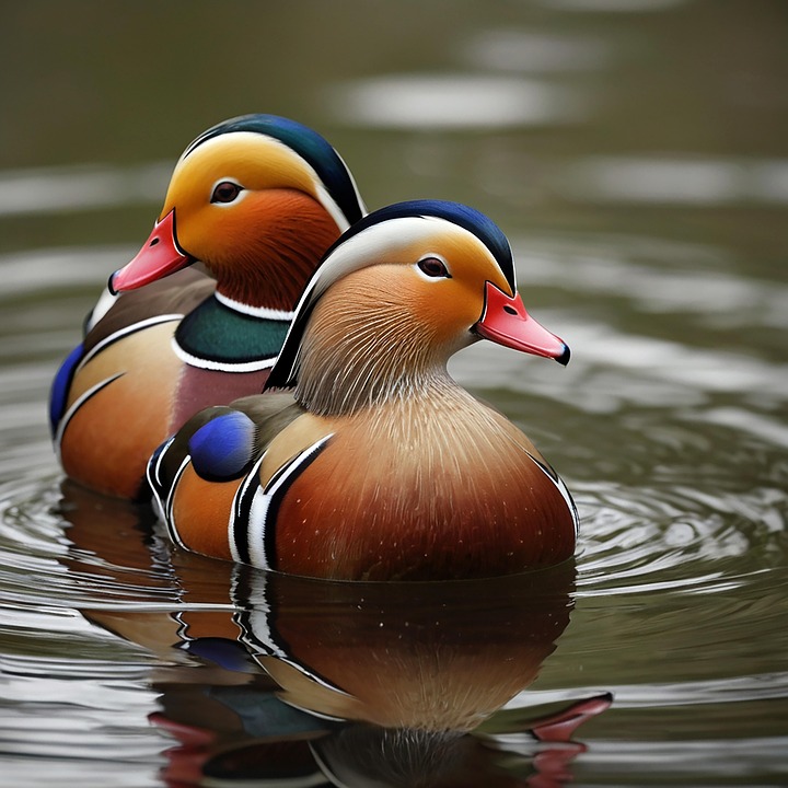 Mandarin Nature Canard - Image gratuite sur Pixabay - Pixabay