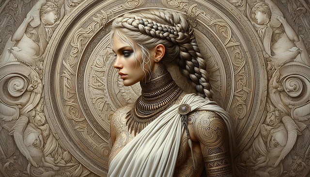 Download Roman, Ancient, Goddess. Royalty-Free Stock Illustration Image ...