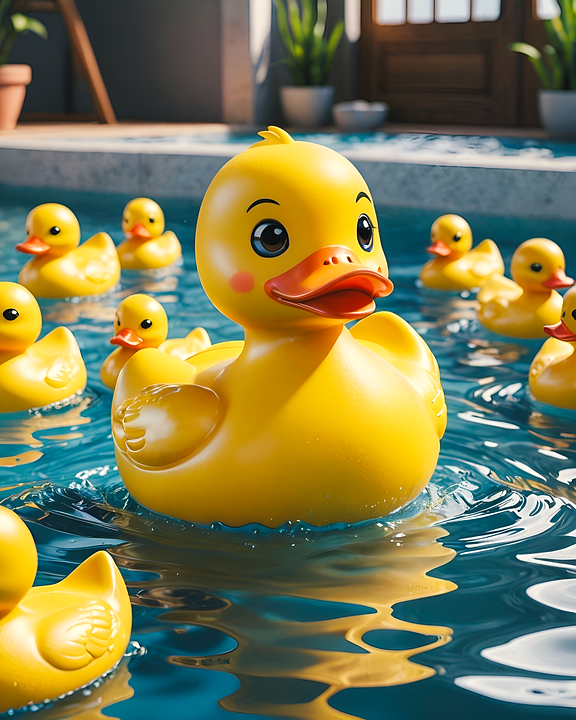 Download Rubber Duck, Bath Duck, Play. Royalty-Free Stock Illustration ...