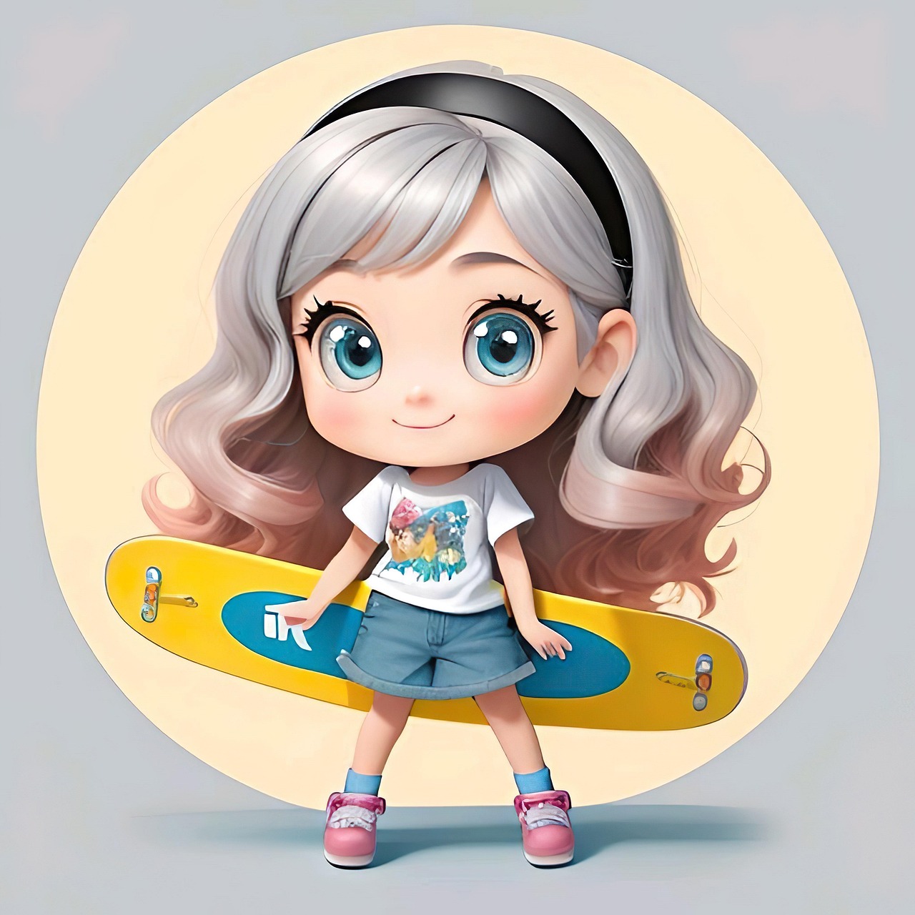 Download Girl, Chibi, Tiny. Royalty-Free Stock Illustration Image - Pixabay