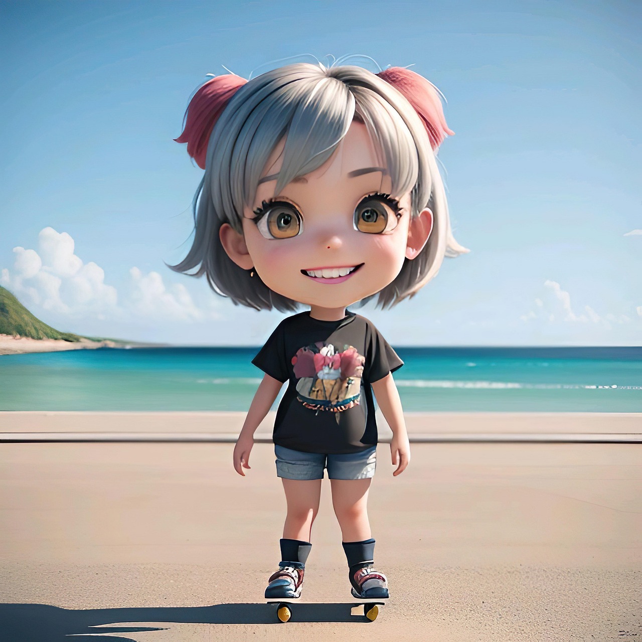 Download Girl, Chibi, Tiny. Royalty-Free Stock Illustration Image - Pixabay