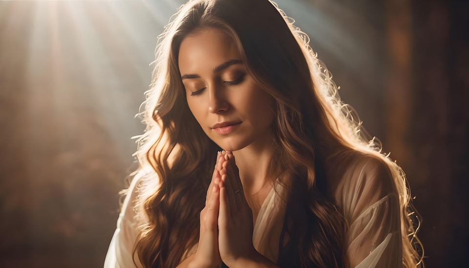Download Woman, Female, Prayer. Royalty-Free Stock Illustration Image ...