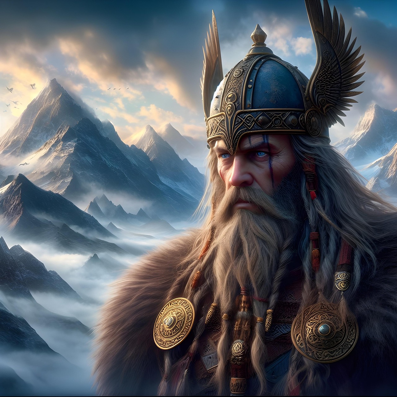 Download Ai Generated, Viking, Warrior. Royalty-Free Stock Illustration ...