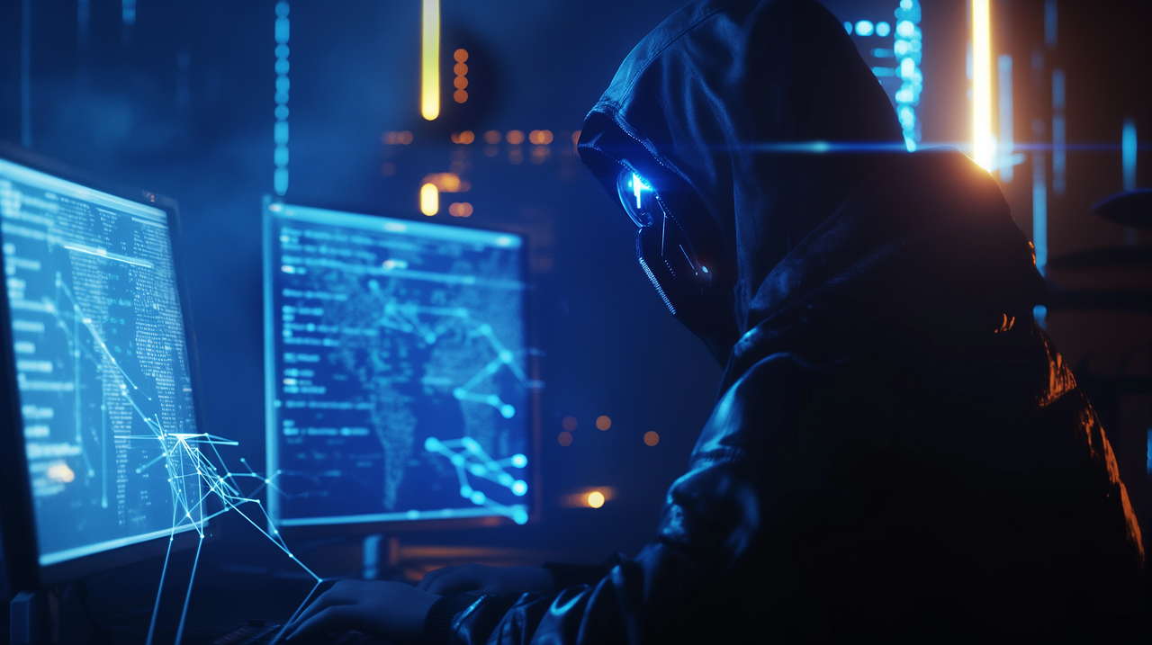 Download Cybercrime Hacker Internet Royalty Free Stock Illustration