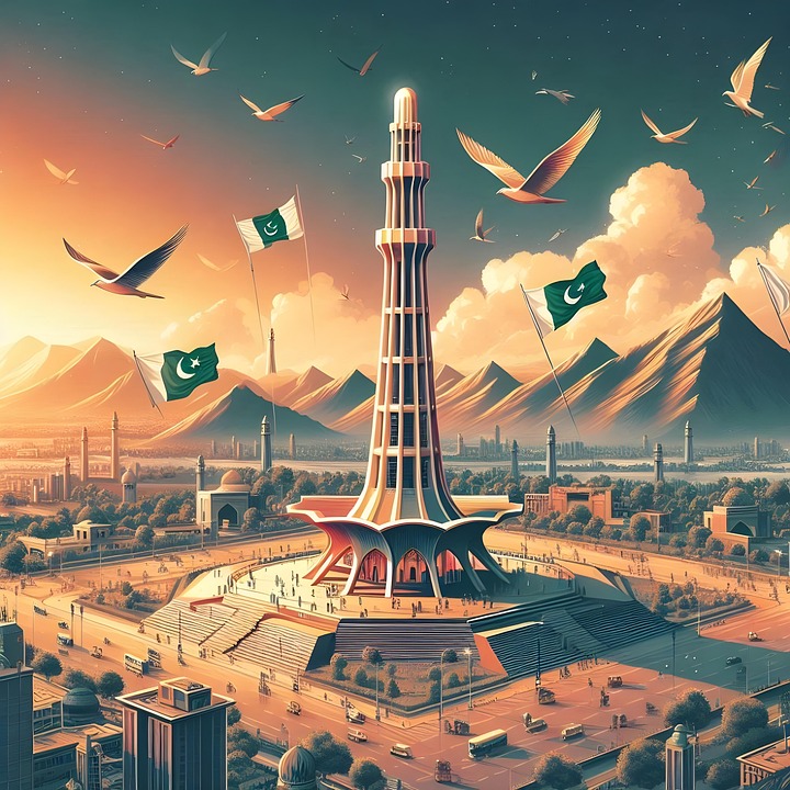 Minar-E-Pakistan Pakistan Moslim - Gratis afbeelding op Pixabay