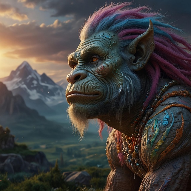 Download Ai Generated, Troll, Creature. Royalty-Free Stock Illustration ...