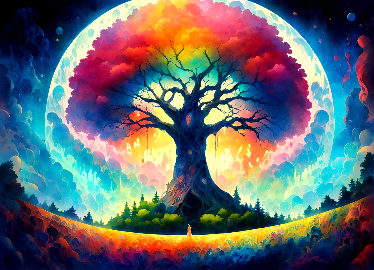 Download Tree Of Life, Chakra, Fantasy. Royalty-Free Stock Illustration ...