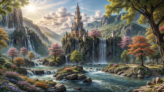Download Fantasy, Tower, Castle. Royalty-Free Stock Illustration Image ...