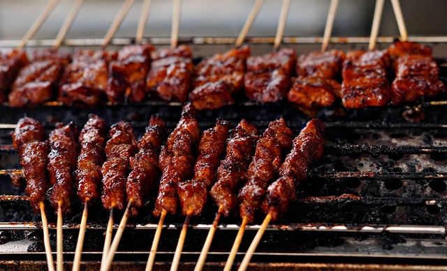 Satay Comida Parrilla - Foto gratis en Pixabay
