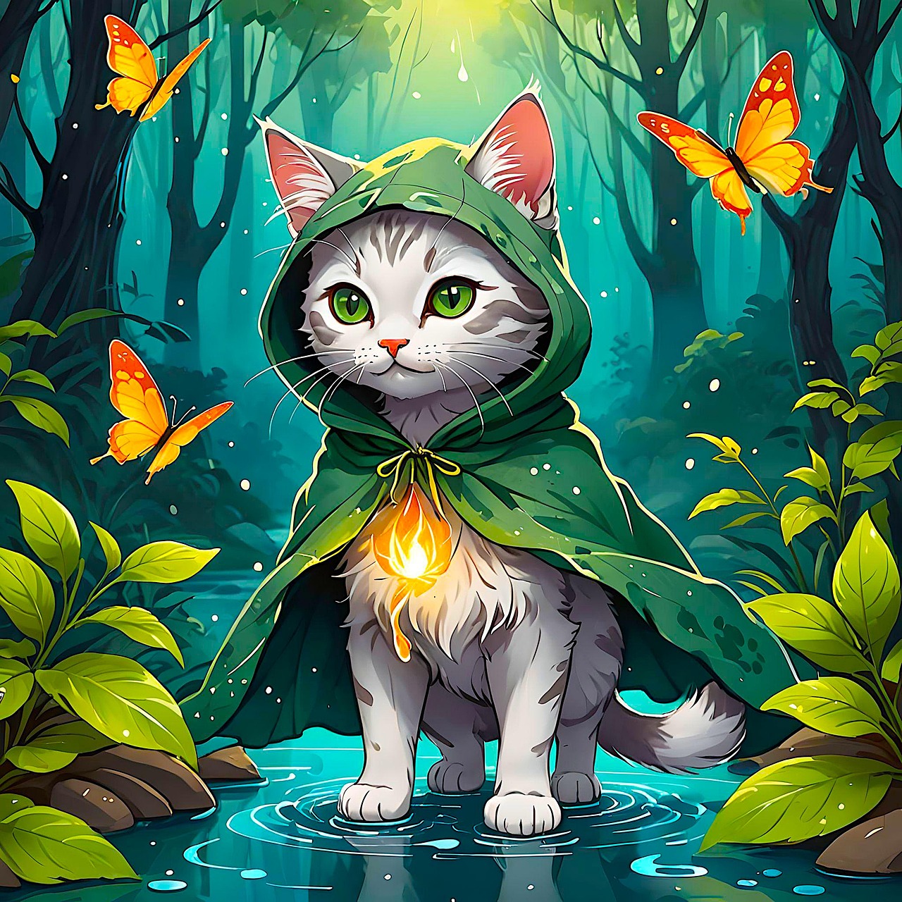 Download Ai Generated, Cat, Feline. Royalty-Free Stock Illustration ...
