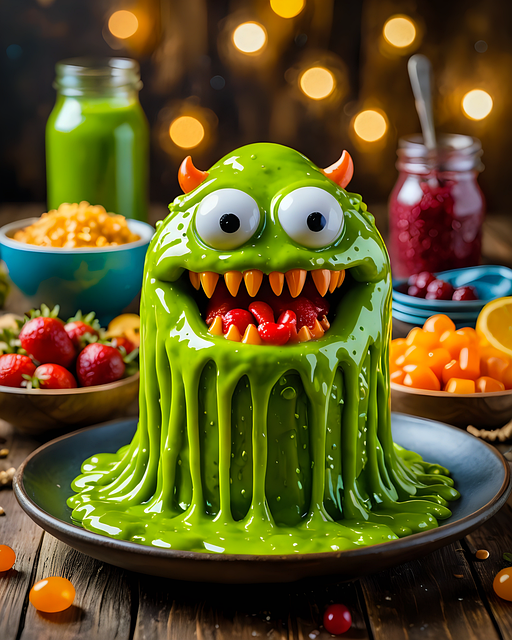Download Ai Generated, Monster, Sweet Dish. Royalty-Free Stock ...
