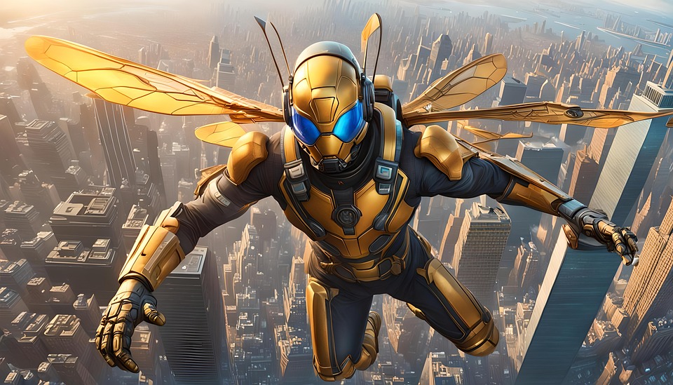Download Wasp, Golden Age, Super Villain. Royalty-Free Stock ...