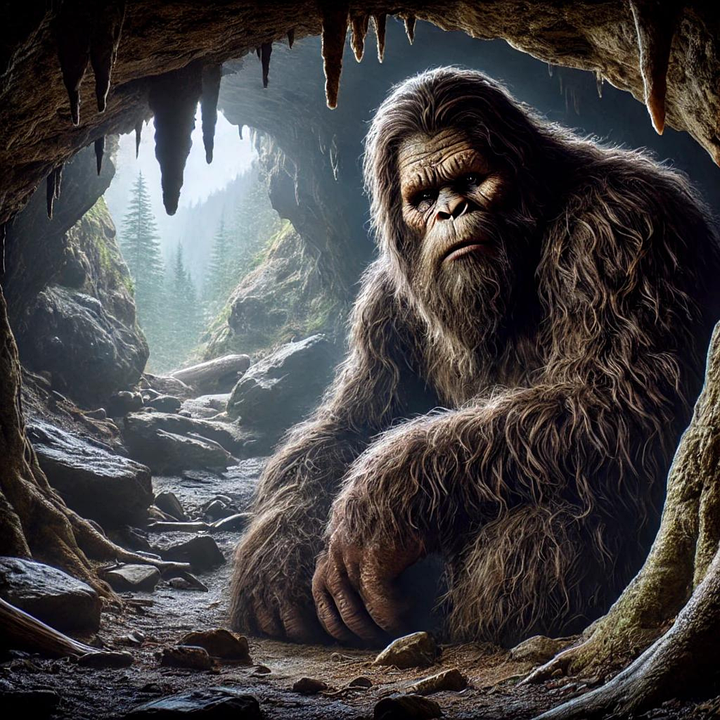 Download Bigfoot, Sasquatch, Yeti. Royalty-Free Stock Illustration ...